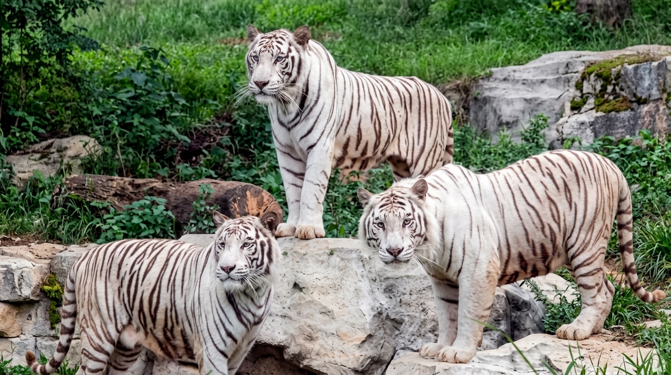 What Makes a White Tiger White Came Down to One Tiny Change in One ...